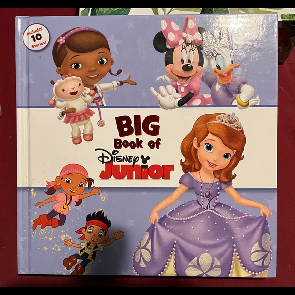 Disney | Other | Big Book Of Disney Junior Hard Cover | Poshmark
